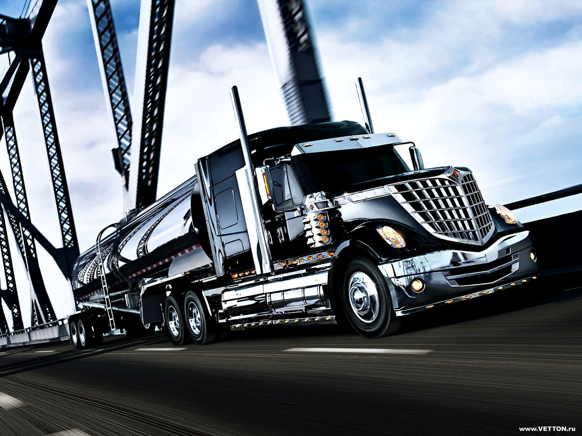 Lastbiler, Biler, Røde baggrund | Download Bedste Gratis billede til ...