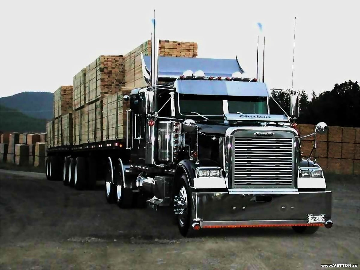 Tegnefilm, Lastbiler, Trailer Lastbil baggrundsbillede | Download baggrund