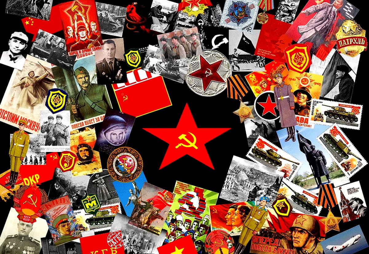 Photo d'arrière-plan - Ussr, Dessins Animés, Collage | Télécharger ...
