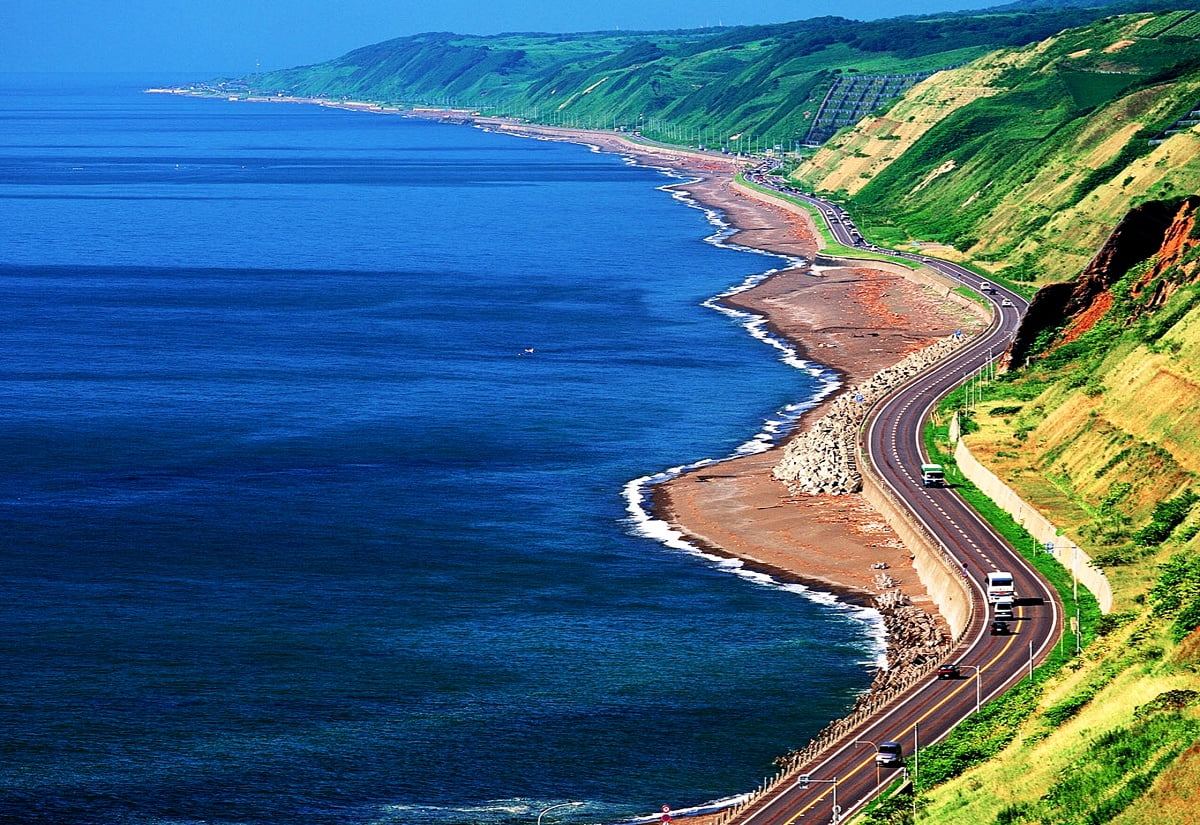 Baggrund Bølger, Japan, Hav | Gratis baggrund