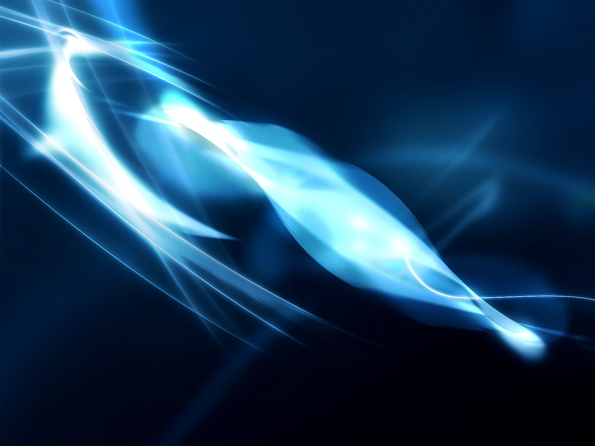 Fondo de escritorio Abstractos, Luces Abstractas, Azules | Descargar Imagen
