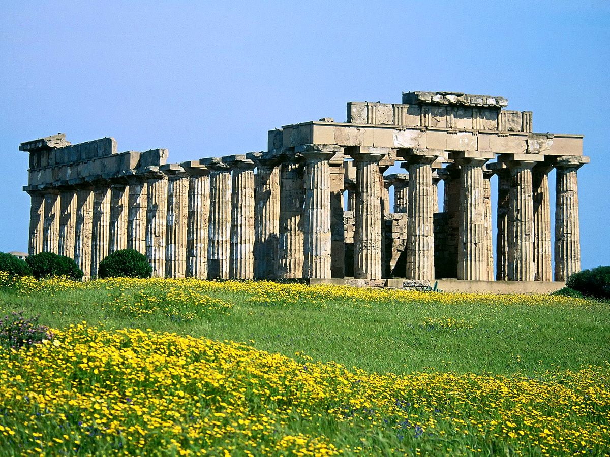 Fondos de pantalla - Templo griego antiguo HD |Fondos Gratis