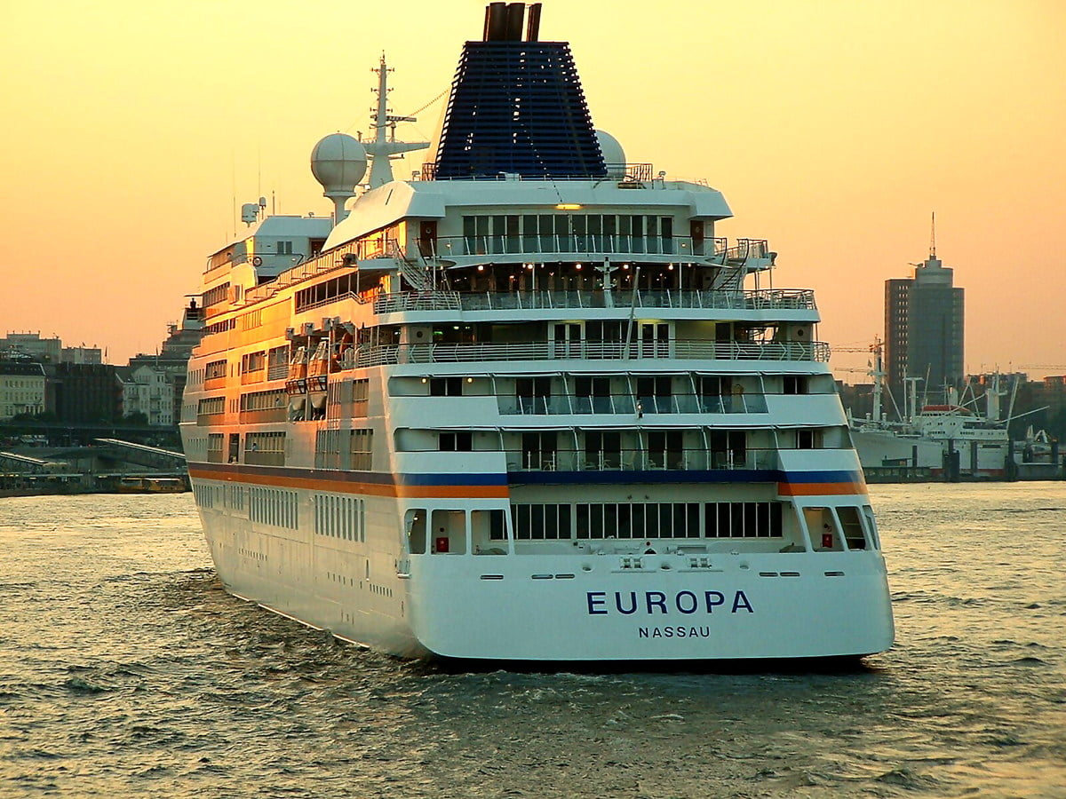 Krydstogtskib, Blomster, Skib baggrund | Gratis Download baggrund