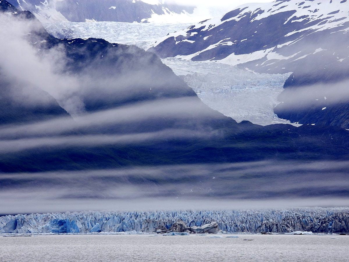 Foto de fondo Alaska, Nieve, Montañas | Foto