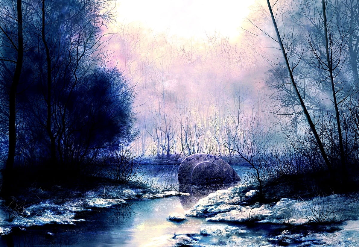 Fantasi, Natur, Sne baggrundsbillede | Download Bedste baggrundsbillede