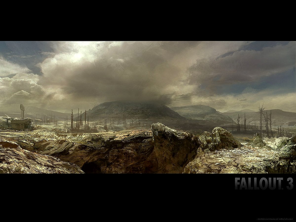 Fondo de escritorio Fallout, Naturaleza, Montañas iphone 8 | Fondo Gratis