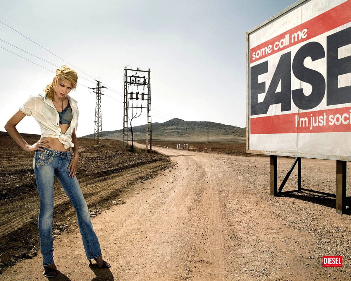 Wallpaper windows Diesel, Publicidad, Jeans | Imagen de Fondo Gratis