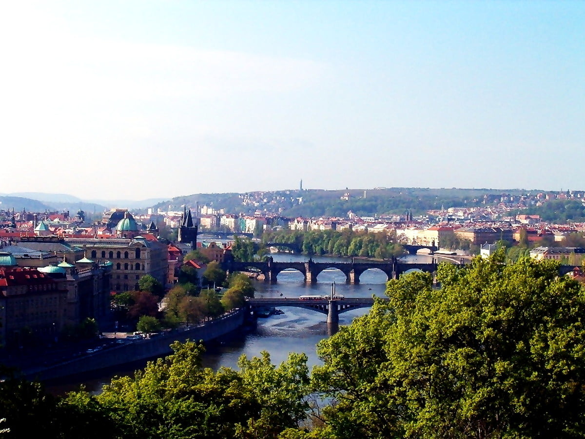 Letna Park, Bridge, Prague background | FREE Best pictures