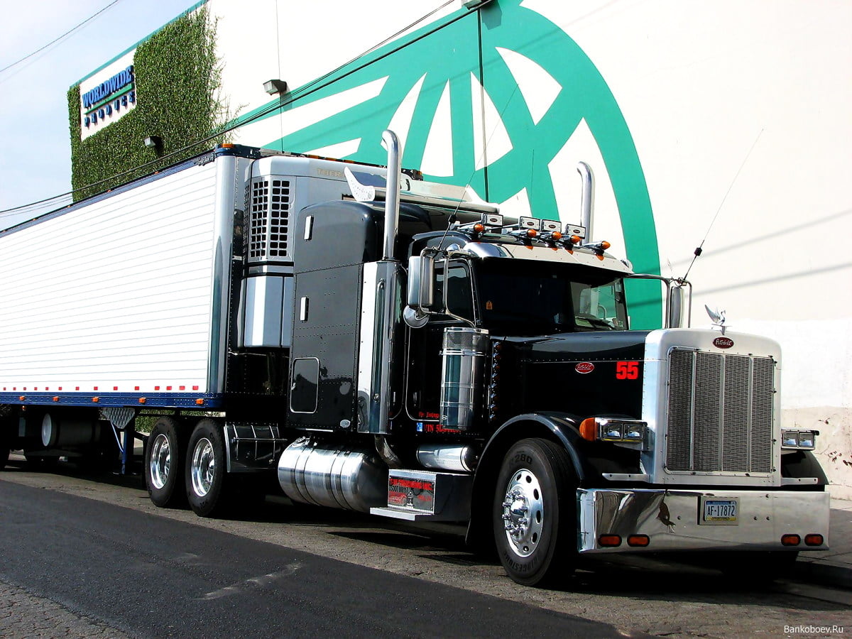 Baggrund Lastbiler, Trailer Lastbil, Vej | Gratis baggrund