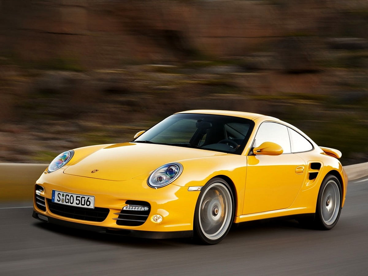 Porsche, Autoja, Keltaiset taustakuva | Lataa Ilmaisia Kuvia