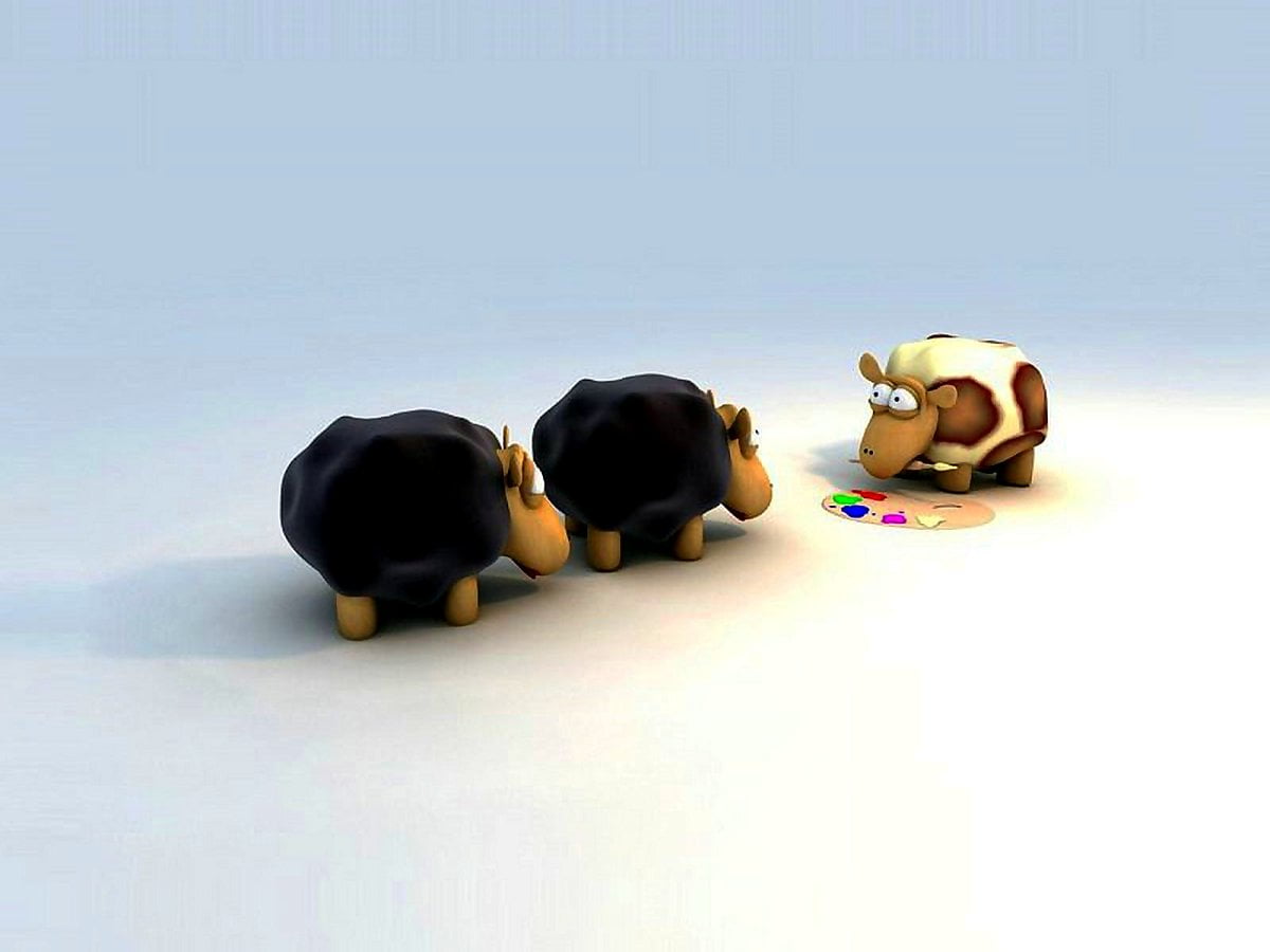Desktop bakgrunnsbilde 3D Utklipp, 3D, Valper | Gratis Beste ...