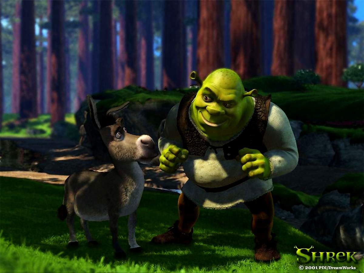 Shrek, Piirretty, Sarjakuvia taustakuva | Ilmaisia Kuvia