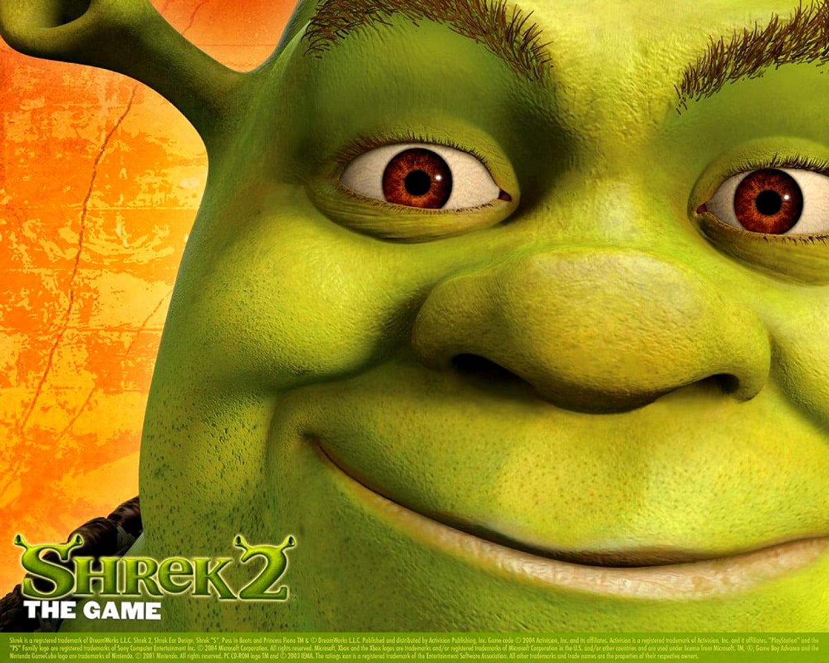 Pæn Shrek, Grønne, Tegnefilm baggrund | Gratis Bedste baggrundsfoto