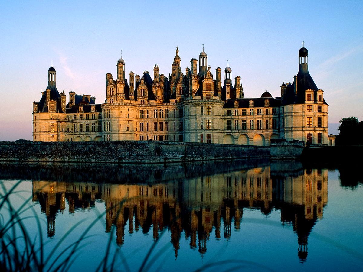 Château de Chambord bakgrunner HD | Laste ned Bakgrunnsbilder Gratis