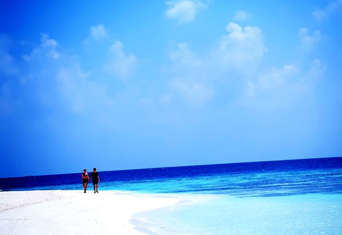 People, Beach, Sea background | Download Free pictures