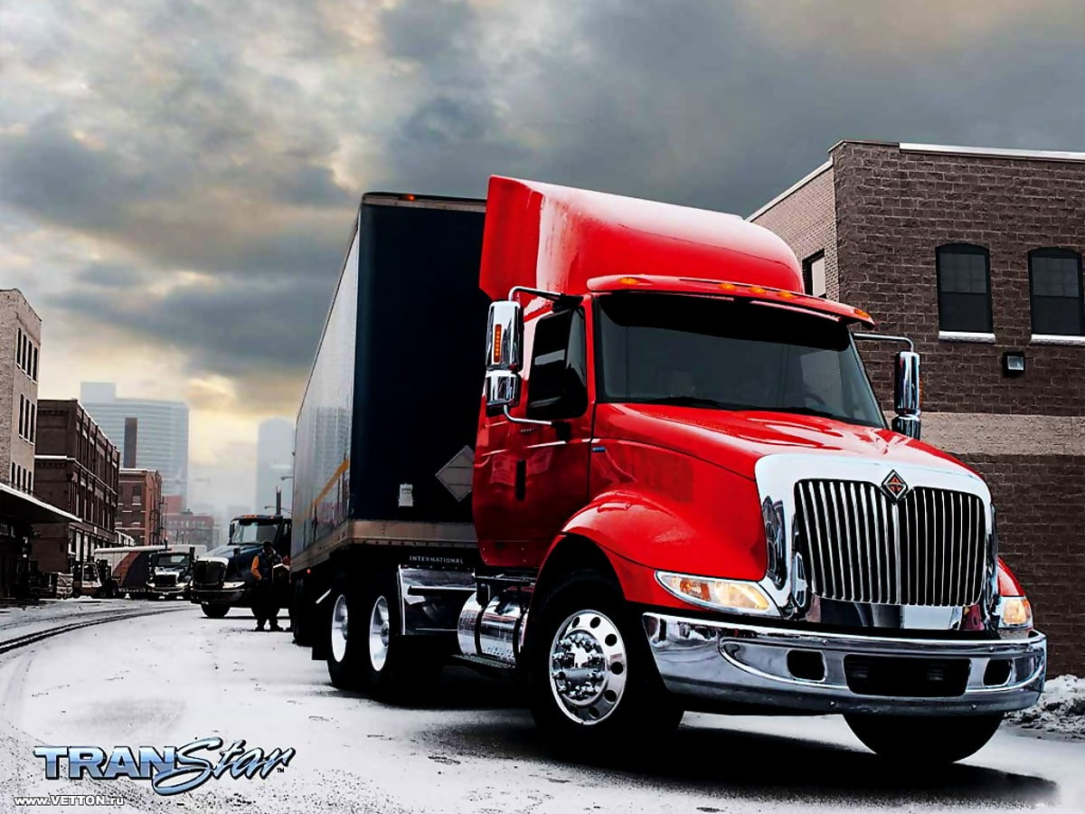 Lastbiler, Trailer Lastbil, Vej baggrund | Gratis Bedste billede