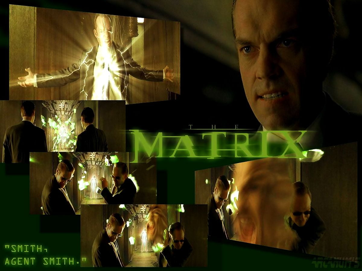 Iphone 8 The Matrix, Hugo Weaving, Grønne baggrund | Download Bedste ...