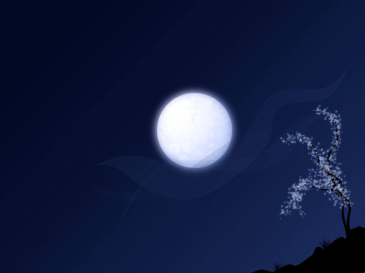 Blue, Moon, Light wallpaper | TOP Free wallpapers